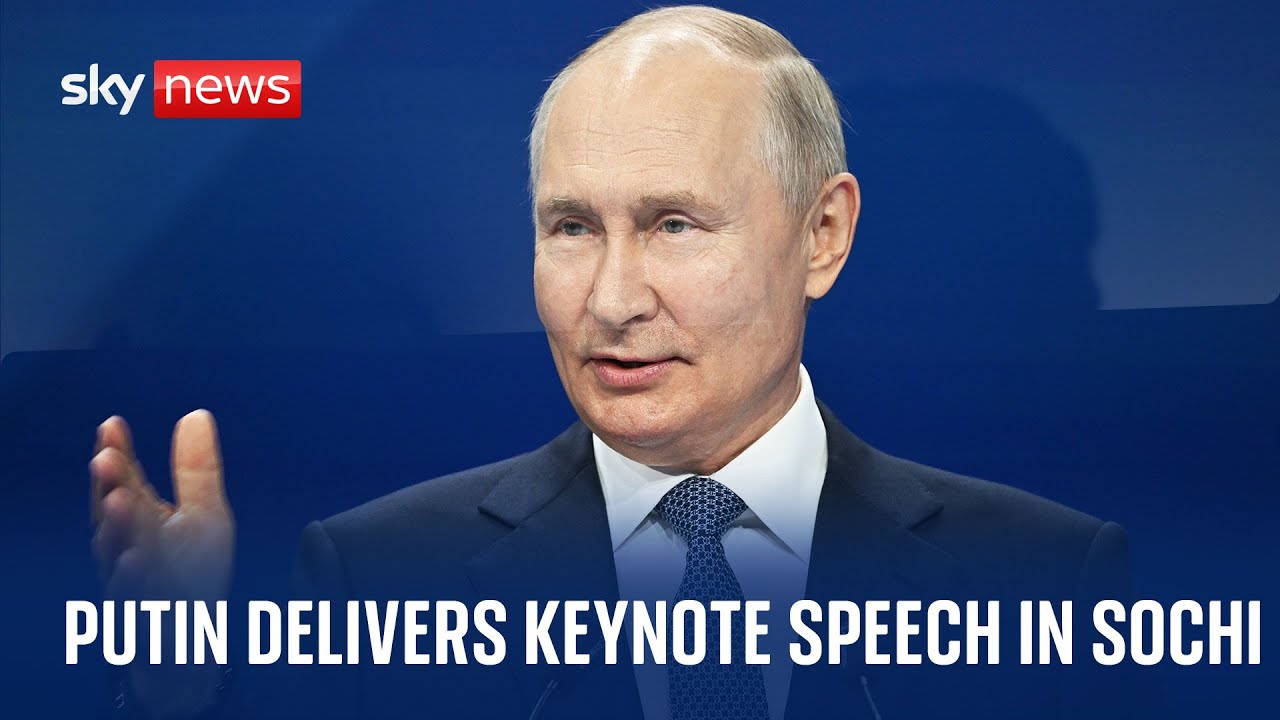 Vladimir Putin Delivers Speech at Annual Valdai Meeting in Sochi ...
