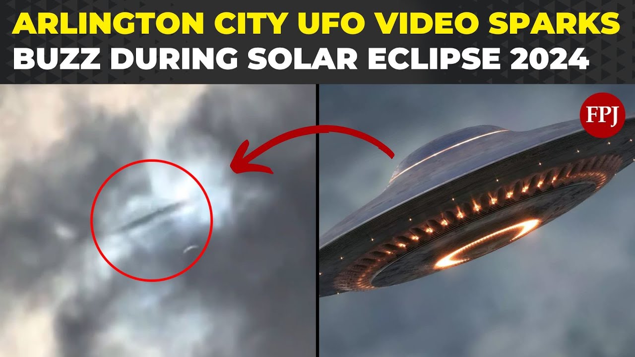 Arlington City UFO Video Goes Viral During Solar Eclipse 2024 ...